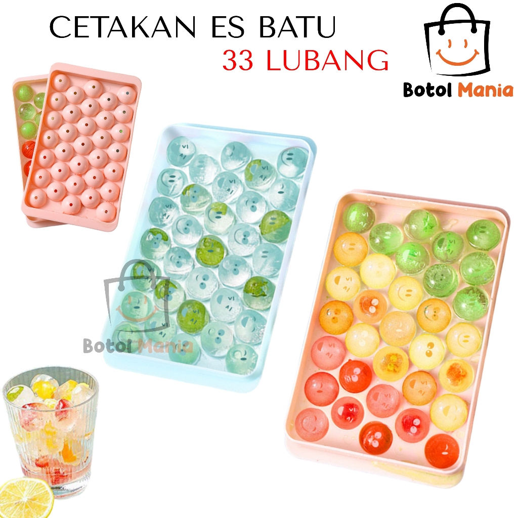 Jual BM - CETAKAN ES BATU 33 LUBANG / ICE CUBE TRAY / CETAKAN ES ...