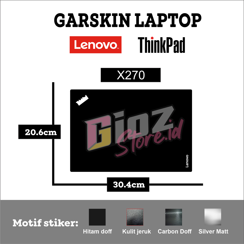 Jual STIKER GARSKIN LAPTOP LENOVO X270 | Shopee Indonesia