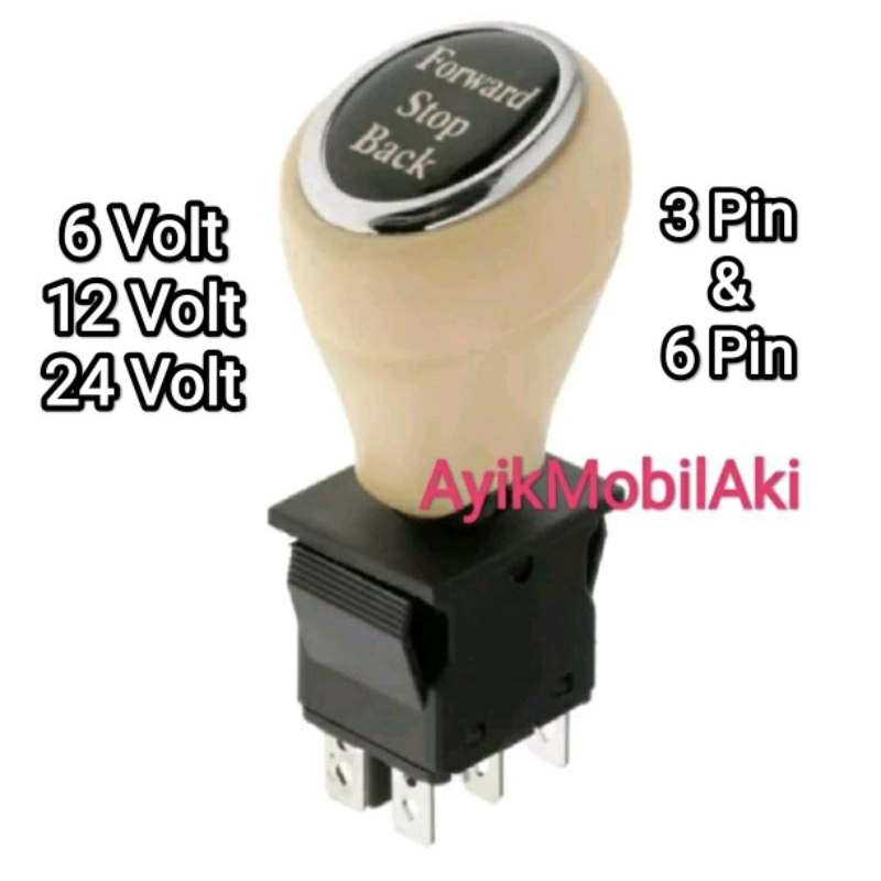Jual 3 Pin & 6 Pin ORI Tuas Saklar Switch Tuas Maju Mundur Asli Bawaan ...