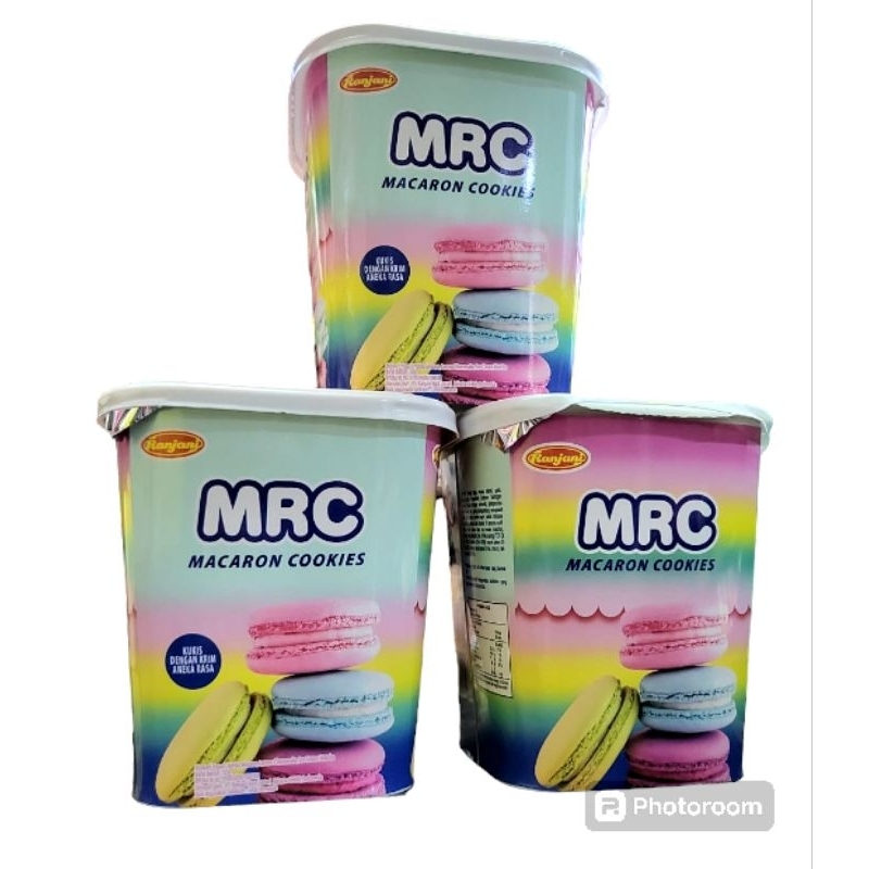 Jual Rinjani MRC Macaron Cookies isi 20/ Cemilan Enak Macaron Cookies ...