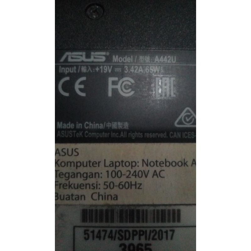 Jual ASUS VIVOBOOK A442U | Shopee Indonesia