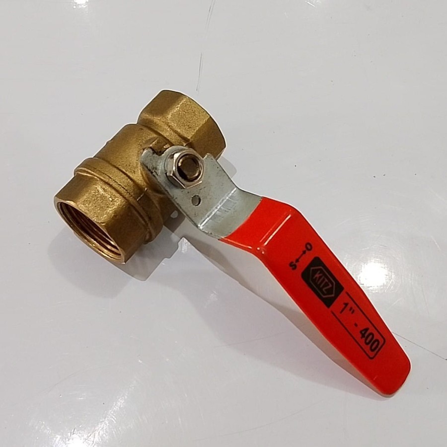 Jual BALL VALVE 1 INCH BALL VALVE KITZ STOP VALVE | Shopee Indonesia