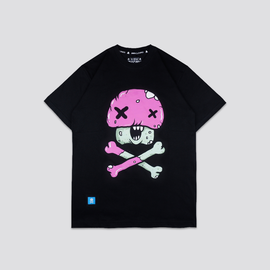 Jual DIERY T-SHIRT ZOMBIE BLACK | Shopee Indonesia