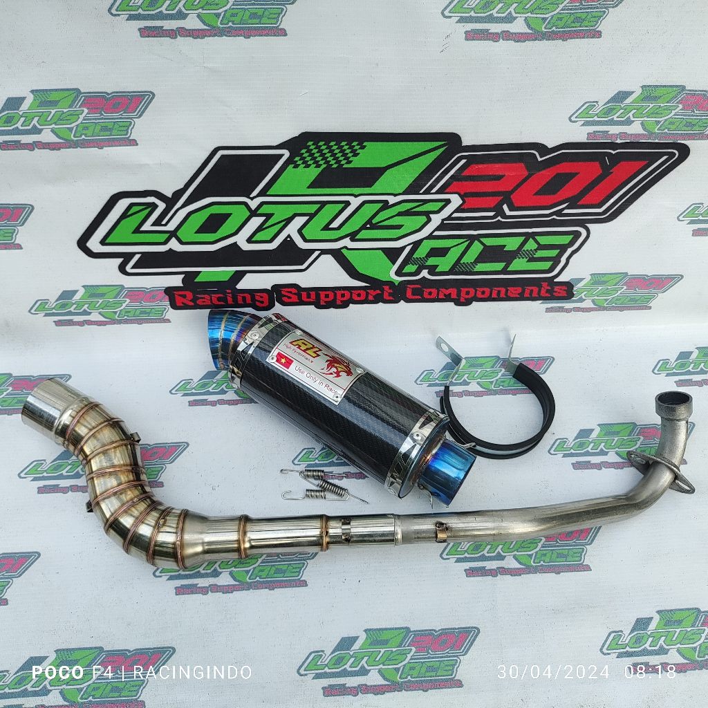Jual Red LEO karbon RL EKZOS Y15ZR EX5 WAVE 100/125 DASH 110/125 LC135 ...