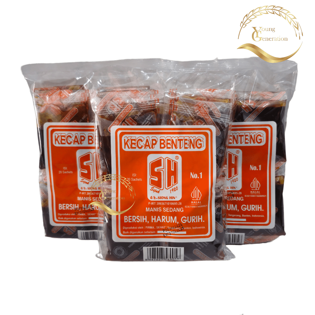 Jual 30 Sachet Kecap Manis SH - Kecap Benteng Khas Tangerang - Halal ...