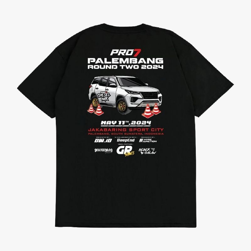 Jual Kaos T-shirt Baju Pro7 Diesel WAR Palembang Round Two Versi Pajero ...