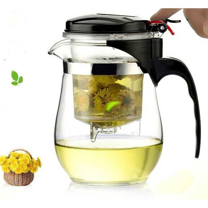 Jual Teko Teh Beling Pitcher Chinese Teapot Dengan Saringan 500ml ...