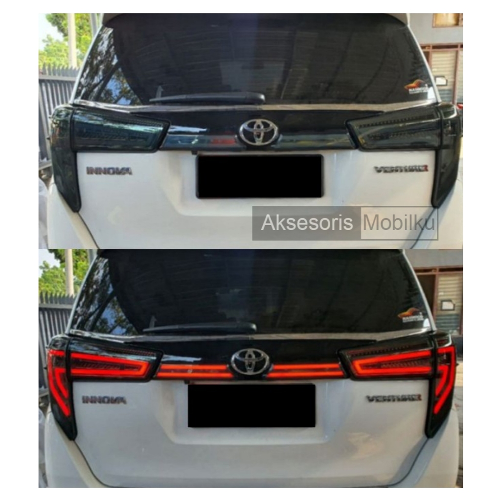 Jual Stoplamp Innova Reborn Welcome led Trunklid Import | Shopee Indonesia