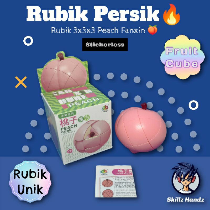 Jual Cube Peach Fanxin (Cube Bentuk Buah Persik) Cube Unik | Shopee ...