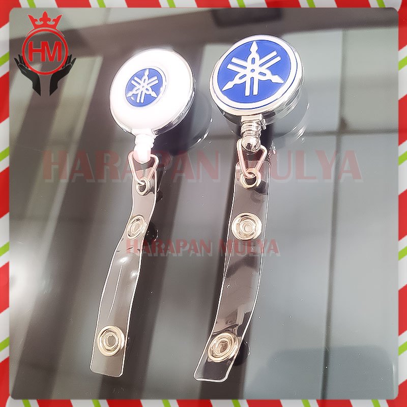 Jual Name Tag Yamaha Biru ID Card Yoyo Yamaha Biru Gantungan - Card ...
