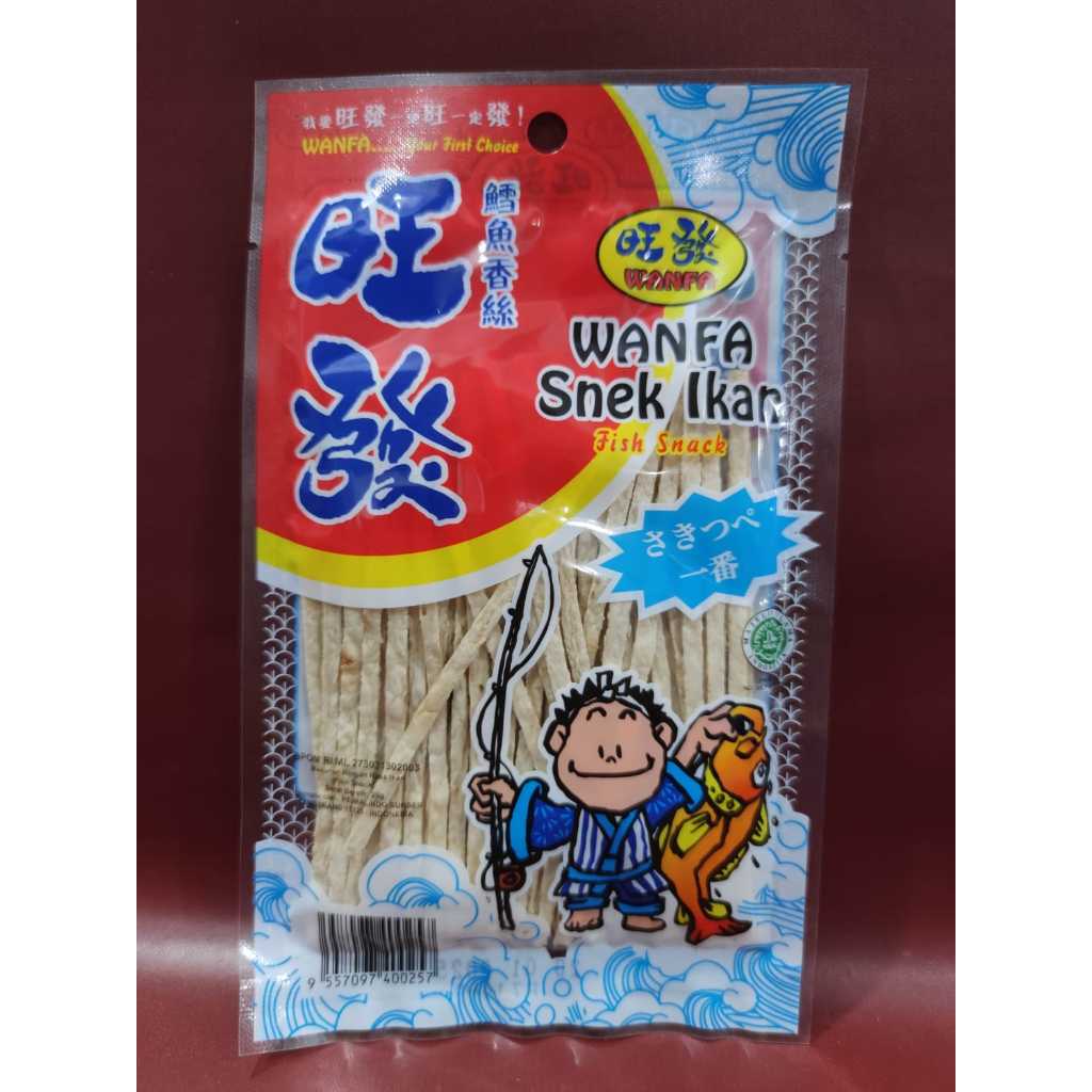 Jual Wanfa Dried Fish Snack Original 25G | Shopee Indonesia