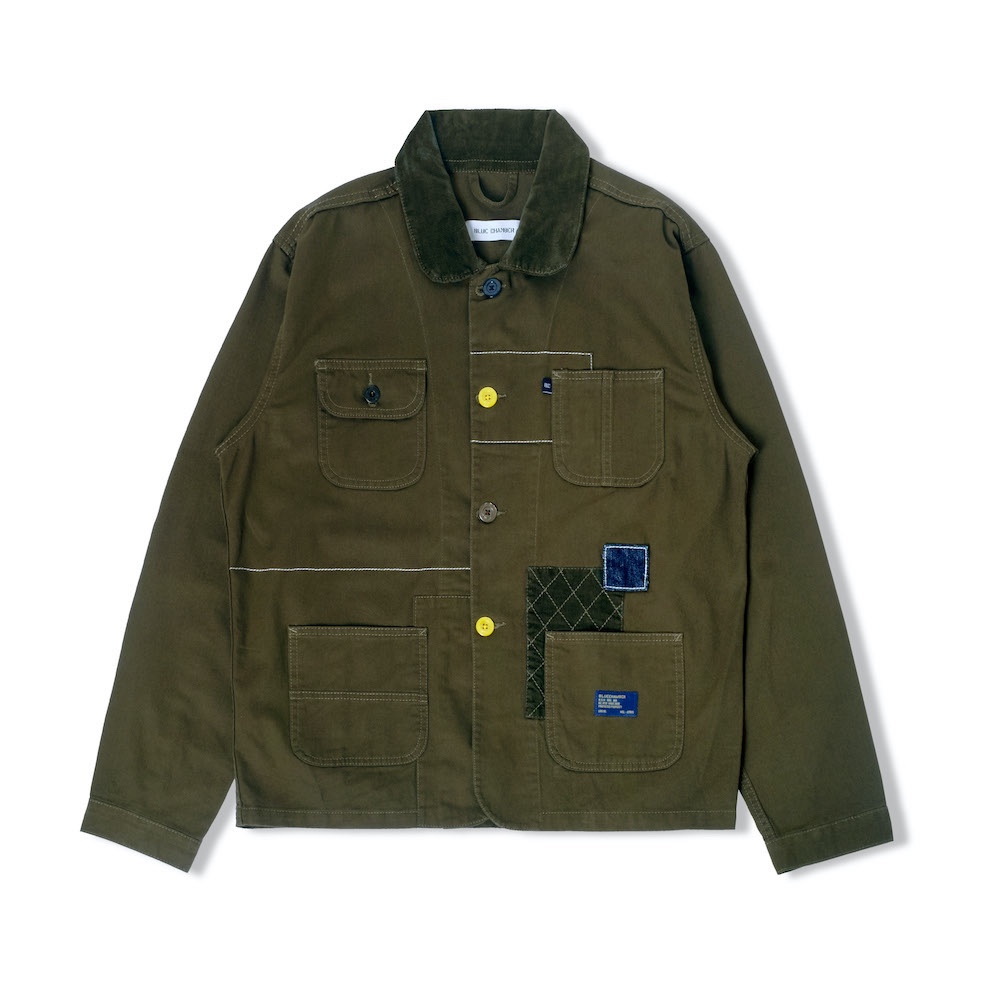 Jual Blue Chamber Coverall Jacket Barnacle Olive | Shopee Indonesia