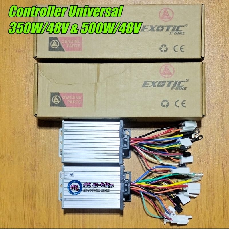 Jual CONTROLLER SEPEDA LISTRIK 48V / 500watt & 48V 350watt UNIVERSAL ...