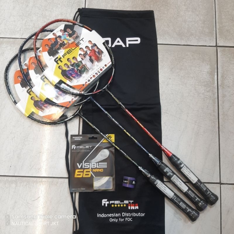 Jual RAKET BADMINTON FELET SUPER LIGHT 500 ORiGINAL | Shopee Indonesia