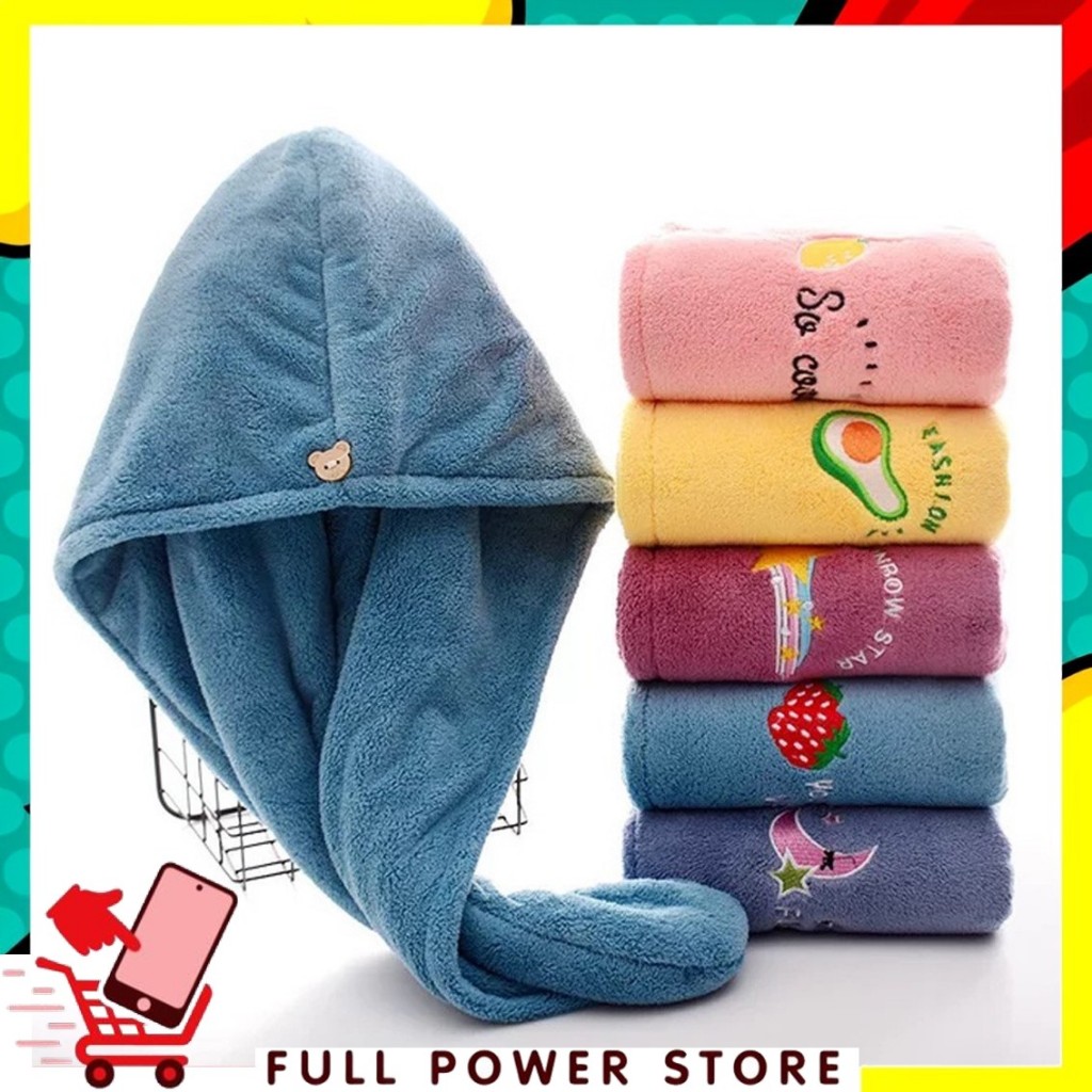 Jual FPS Handuk Keramas Highquality Karakter Cepat Kering Fashion ...