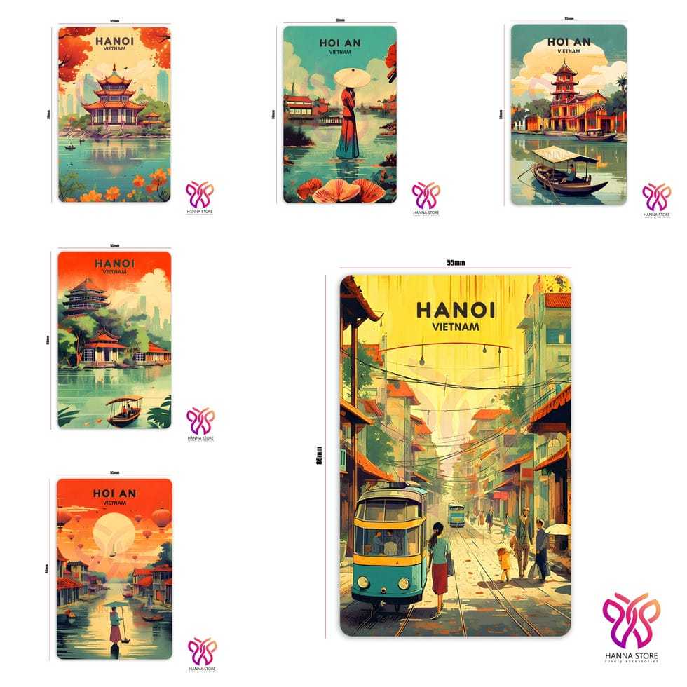 Jual Magnet Tempelan Kulkas Souvenir Vietnam Hanoi | Shopee Indonesia