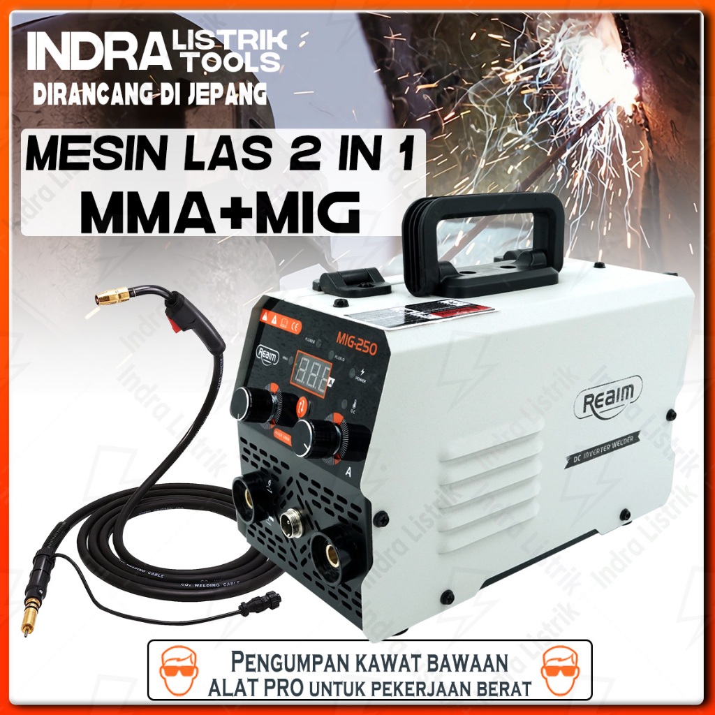 Jual Mesin Las MIG Listrik trafo las welding inverter Las Tanpa Gas Travo Inverter trafo las ...