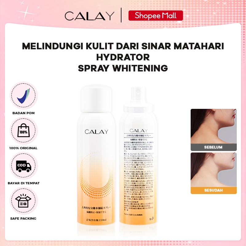 Jual CALAY Classic Isolation Moisturizing Spray Whitening 150ml Pemutih Kulit Menghidrasi dan ...