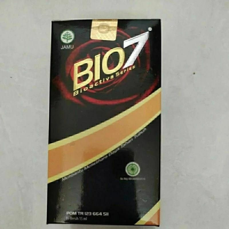 Jual BIO7 BIO SEVEN BIO7, JAMU TETES HERBAL ORIGINAL 15ML | Shopee ...