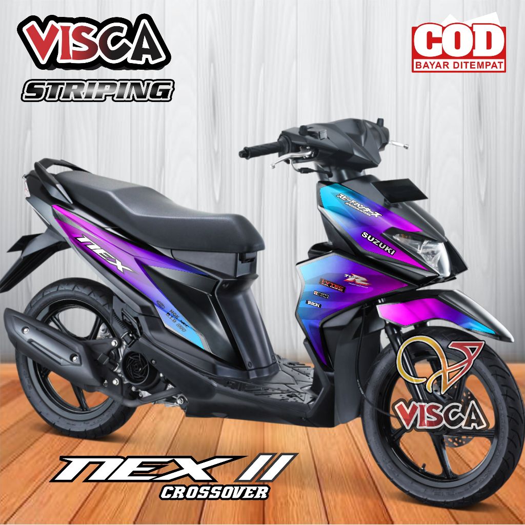 Jual Stiker Striping Suzuki Nex 2 Crossover Variasi BUNGLON | Shopee ...