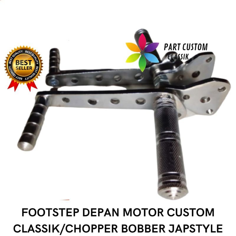 Jual FOOTSTEP CARTEL MOTOF GERET" POSTEP MOTOR CUSTOM CHOPPER BOBBER ...