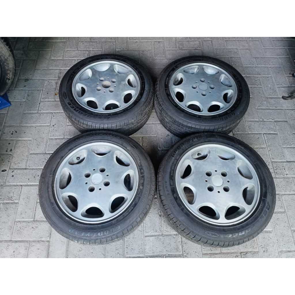 Jual VELG ORI Compomotive r16 LEBAR 7,5 Pcd 4x114 ET 40 + Ban 205 55 ...