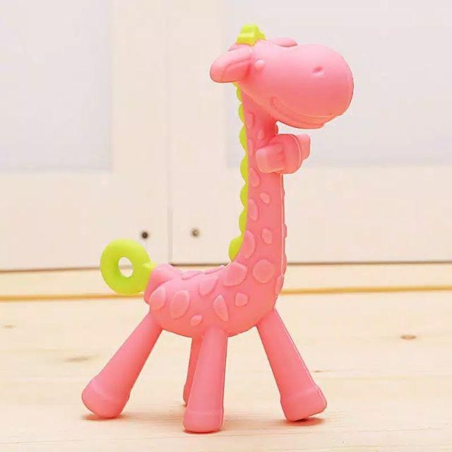 Jual Teether Bayi / Gigitan Bayi Bentuk Jerapah BPA FREE | Shopee Indonesia