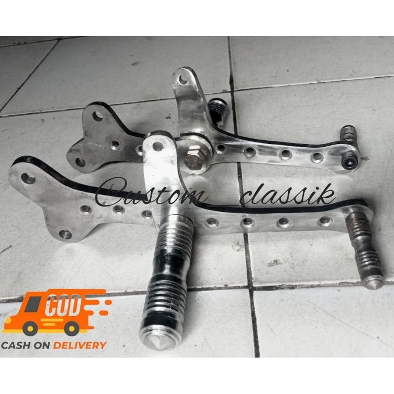 Jual FOOTSTEP MOTOR CUSTOM CHOPPER BOBBER JAPSTYLE ( MASIH MENTAH ...