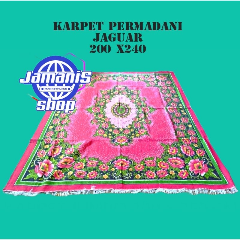 Jual karpet lantai permadani merk jaguar ukuran jumbo | Shopee Indonesia