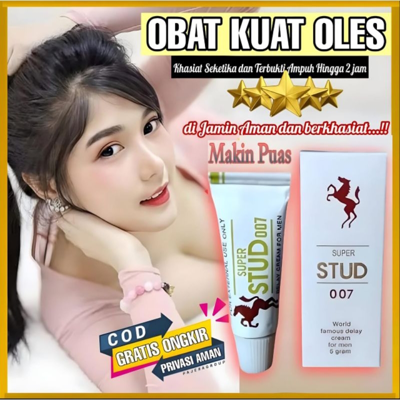 Jual Super Stud 007 Original Obat Kuat Alami Anti Ejakulasi Dini-Minyak Pengeras Kelamin Laki ...