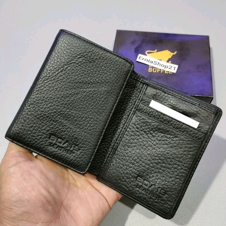 Jual Dompet Kulit Sapi Asli Lipat 3 Ukuran Standar/Dompet Pria Lipat 3 ...