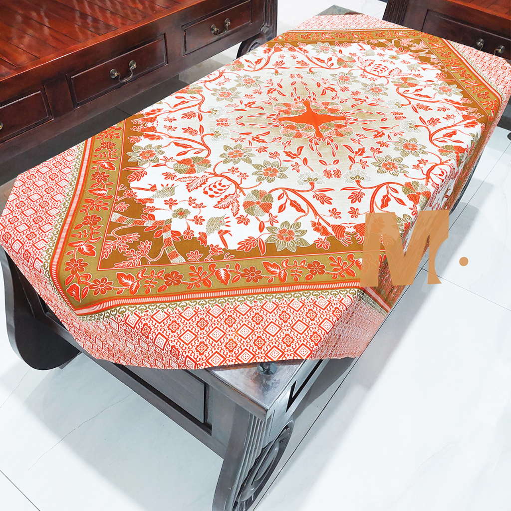 Jual Taplak Meja Batik Raden Ayu Motif Tulis Segi Empat | Shopee Indonesia