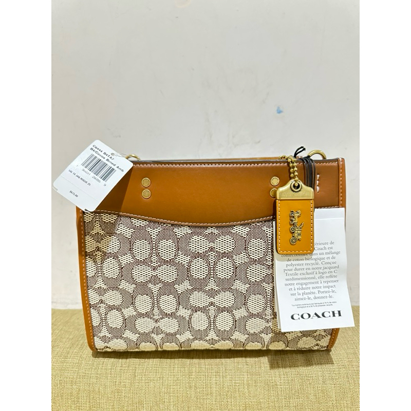 Jual NEW COACH ROQUE 25 COCOA ORIGINAL | Shopee Indonesia