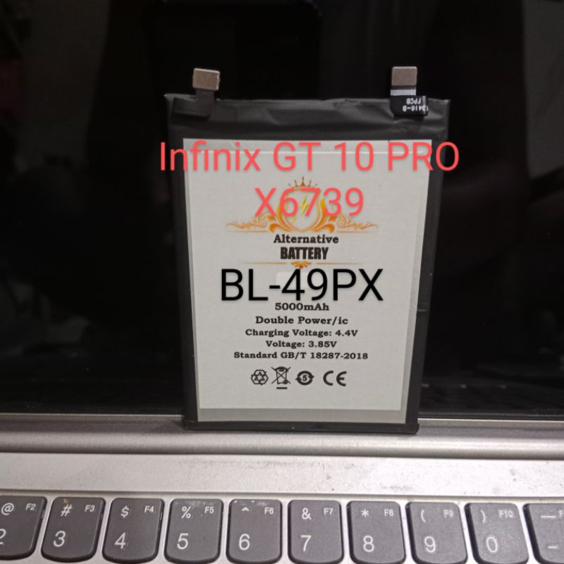Jual Batrai Alternatif BL-49PX For Infinix GT 10 Pro Batre X6739 Batrei ...