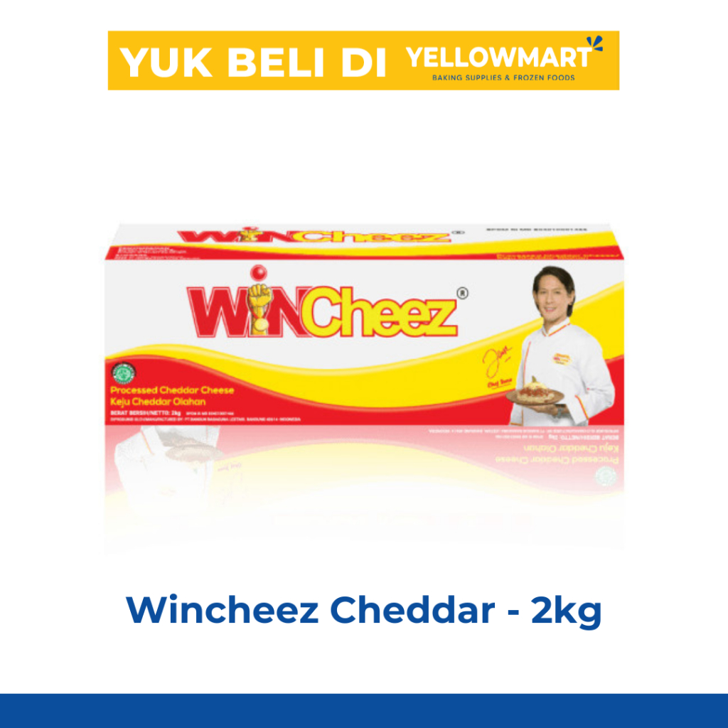 Jual Wincheez Keju Cheddar Cheese -2kg | Shopee Indonesia