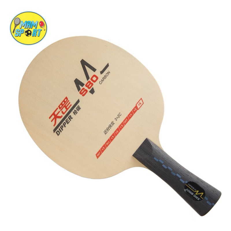 Jual Kayu Bet Pingpong Tenis Meja DHS Dipper S80 Fl Original | Shopee Indonesia