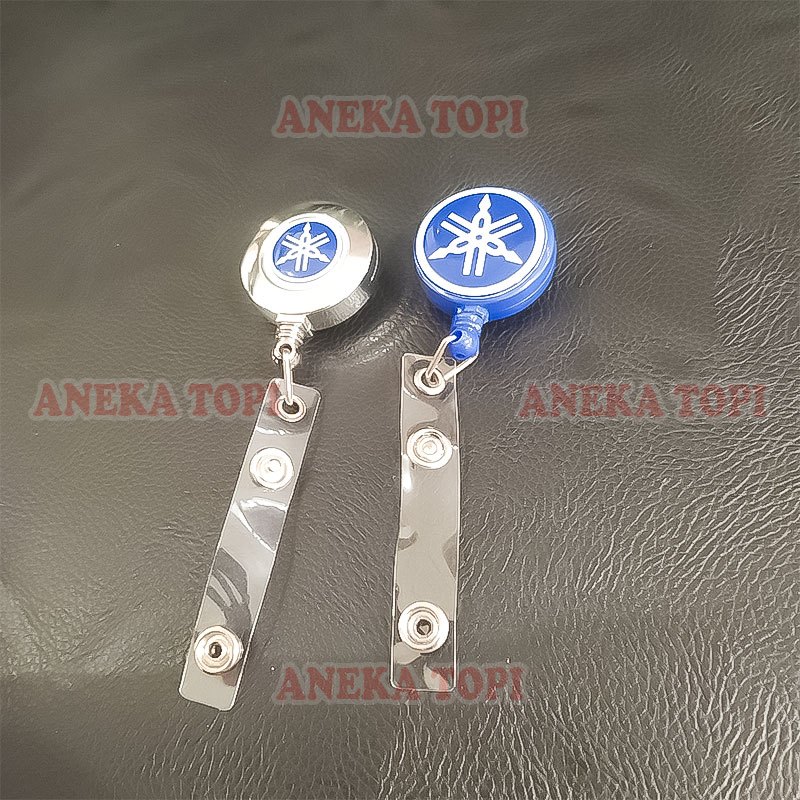 Jual Yoyo Id Card Logo Yamaha Biru Gantungan Nama ID Card Holder Yamaha ...