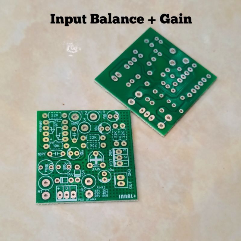 Jual PCB Input Balance + Gain | Shopee Indonesia