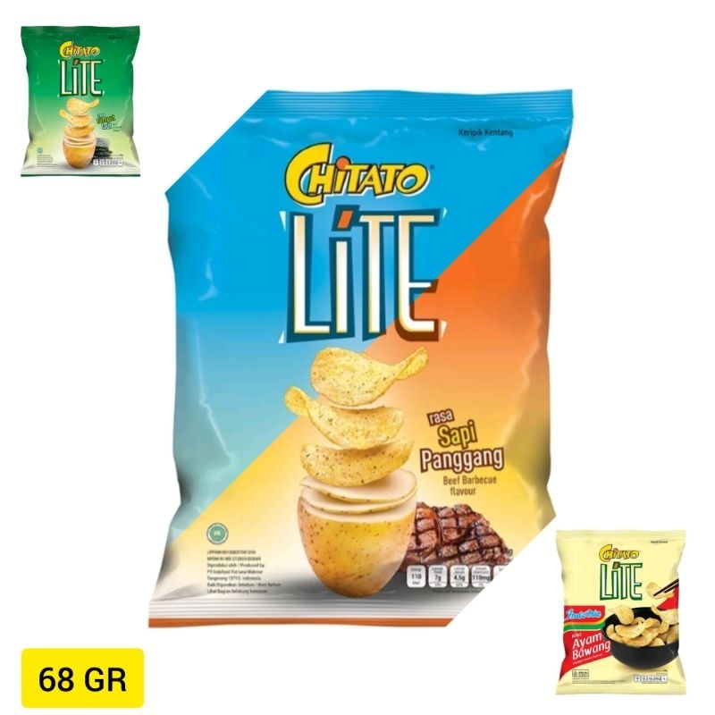Jual CHITATO LITE SNACK POTATO ALL VARIAN PCK 68 GR | Shopee Indonesia