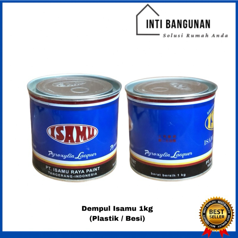 Jual Dempul Isamu 1kg 1 kg Besi / Kayu / Mobil / Motor Dempul Jadi Siap ...