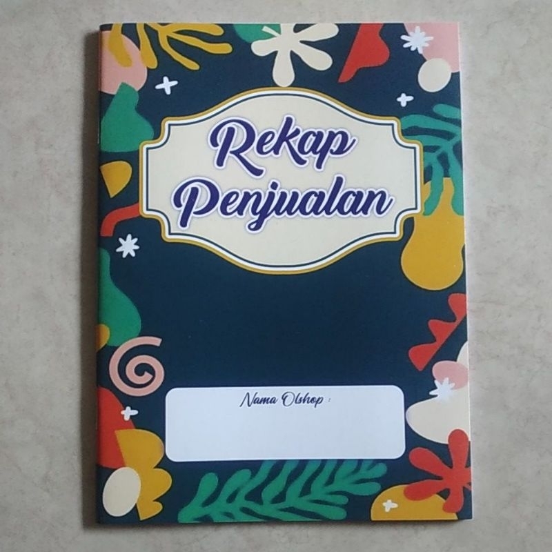 Jual Buku Rekap Penjualan A5 ( seukuran buku tulis ) isi 96 halaman dan ...