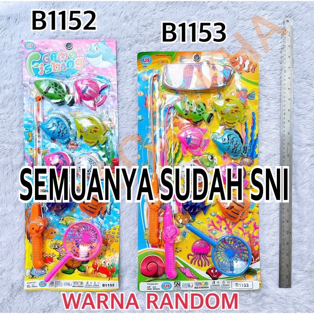 Jual (PRODUK BER-SNI) MAINAN GAME FISHING PLAY LITTLE FISHERMAN PANCING ...