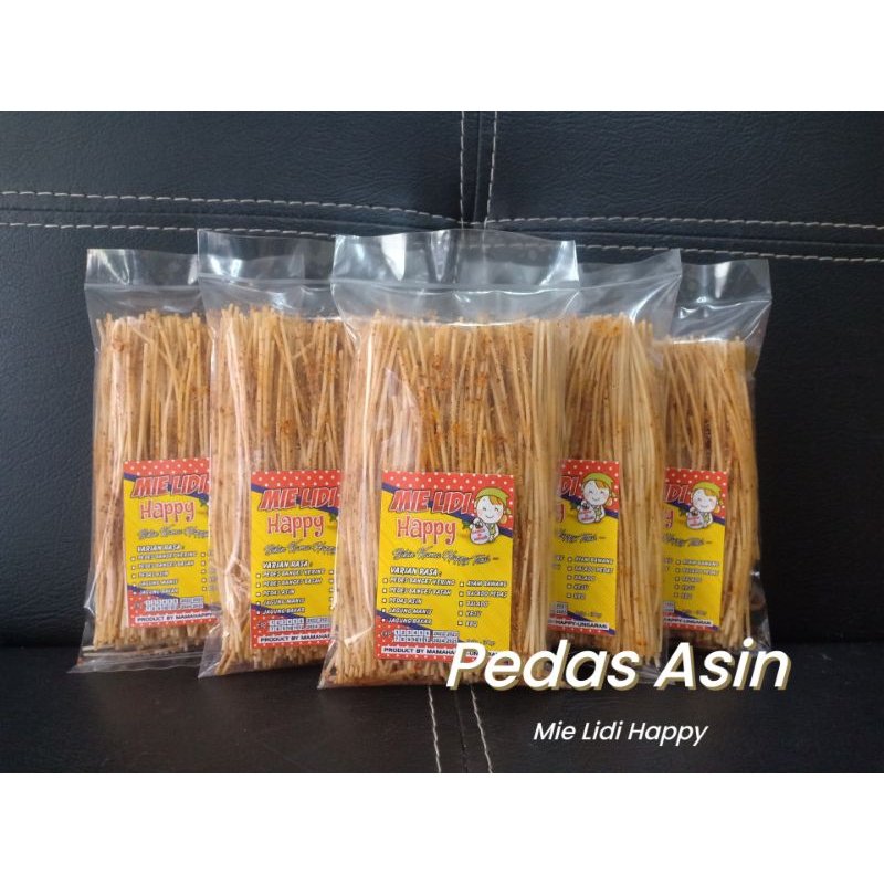 Jual MIE LIDI HAPPY | MILIDI | LIDI | BITING | MIE LIDI 120gr | Shopee ...