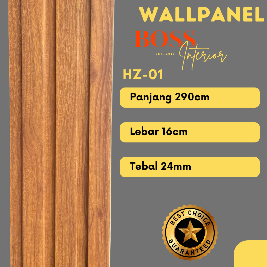 Jual WPC WALLPANEL DINDING KISI KISI KODE HZ | HIGH QUALITY MEWAH | COCOK UNTUK RUANGTAMU/RUMAH ...
