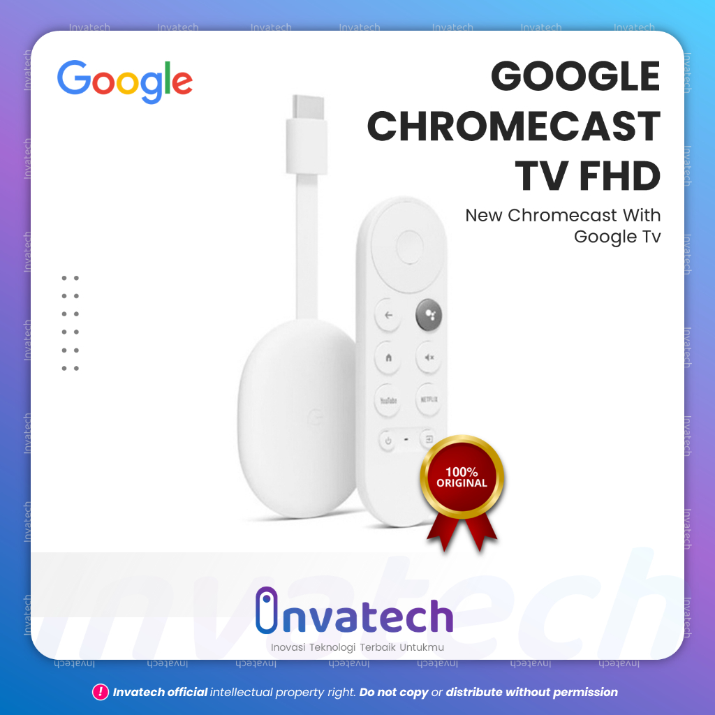 Jual Google Chromecast with Google TV - Android TV Box FHD Built In ...
