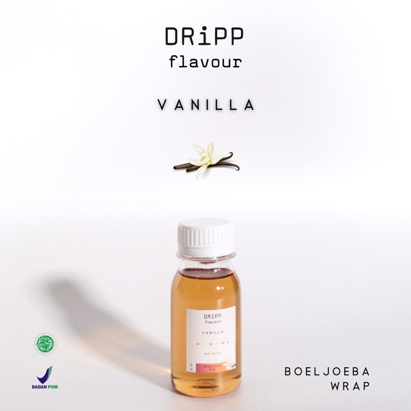 Jual Dripp Vanilla Syrup Repack [30, 50, 100] g | Shopee Indonesia
