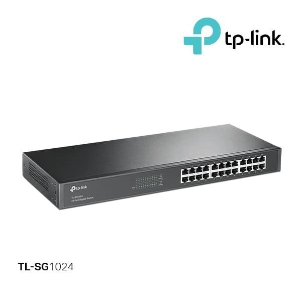 Jual TP-Link SG1024D 24-Port Gigabit Desktop Rackmount Unmanaged Switch ...