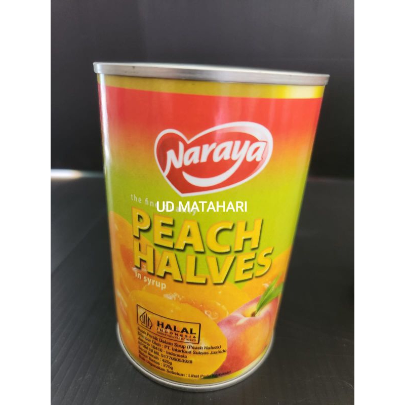 Jual Peace Halves Naraya / Buah Persik Kaleng | Shopee Indonesia