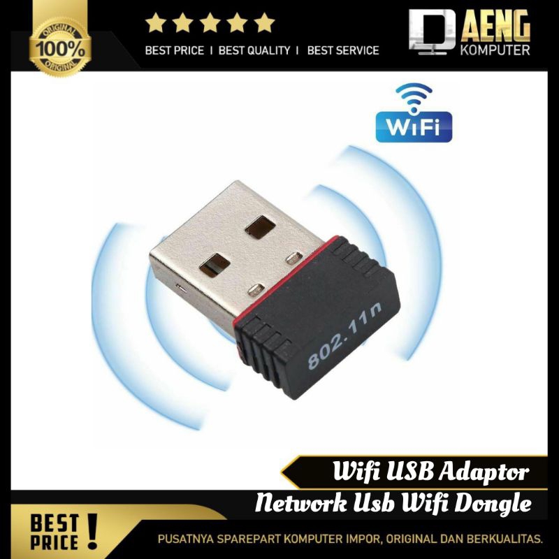 Jual Usb Wifi Wireless Adapter Network usb wifi dongle 802.11n 150 Mbps Murah | Shopee Indonesia