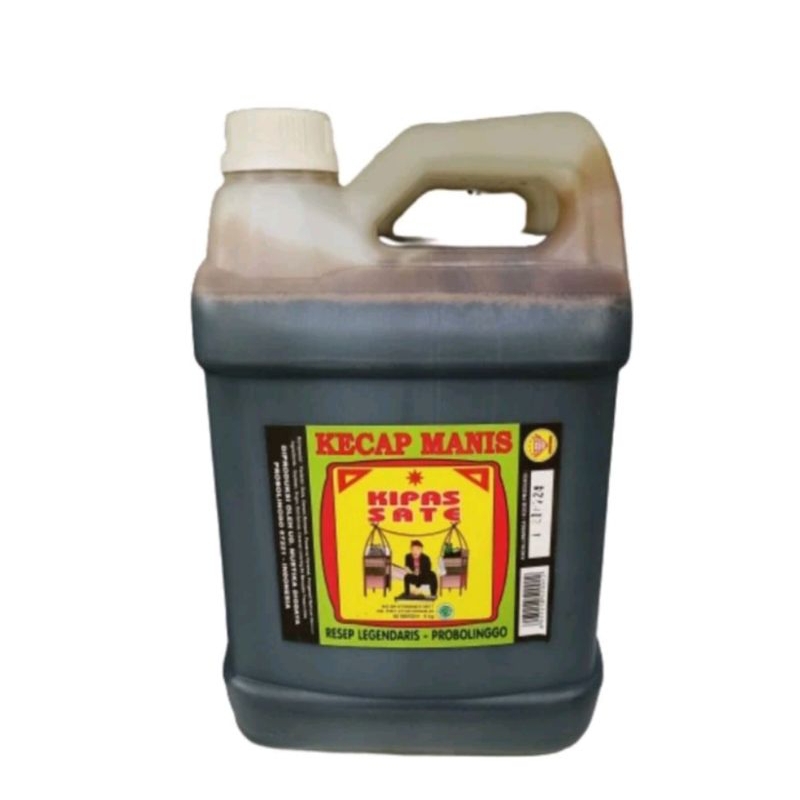 Jual KECAP MANIS CAP ORANG JUAL SATE DENGAN KIPAS SATE KEMASAN JERIGEN ...